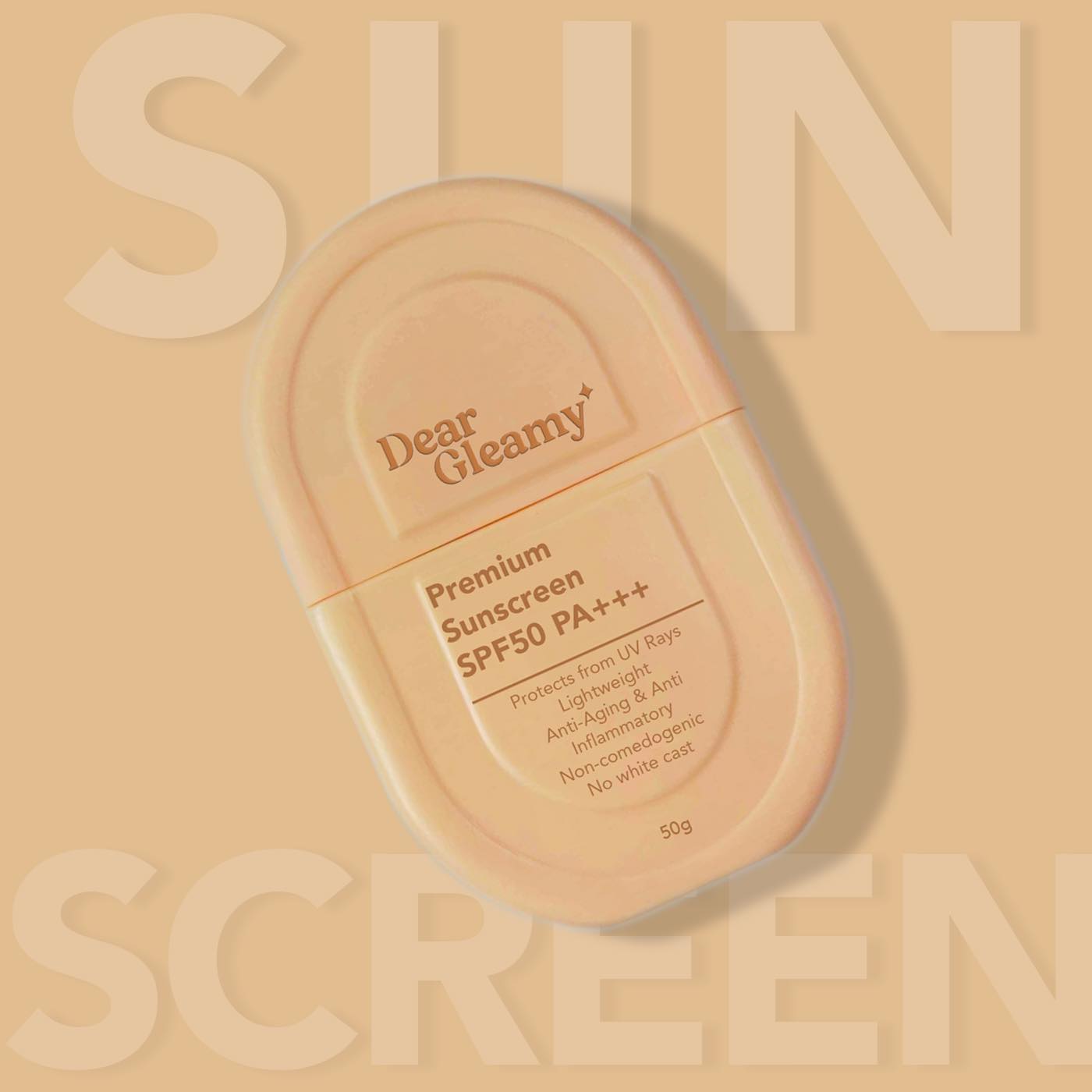 Dear Gleamy Premium Sunscreen SPF 50 - The Beauty Cart