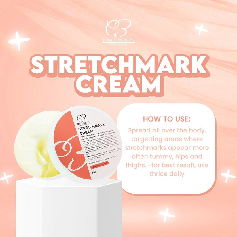 CLARITY ESSENTIALS STRETCHMARK REMOVER CREAM 50g – The Beauty Cart