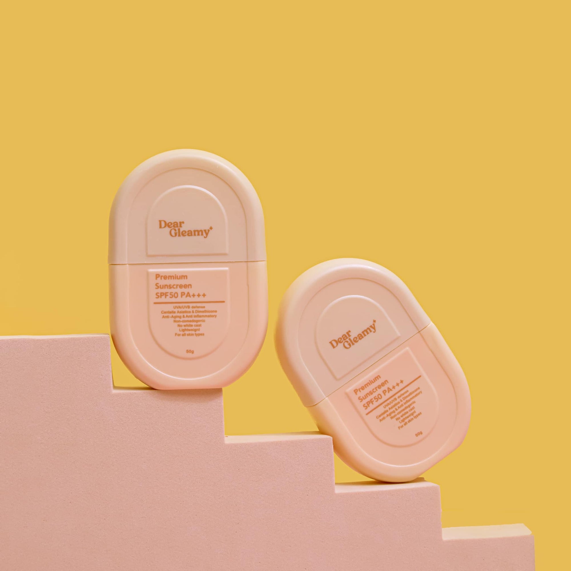 Dear Gleamy Premium Sunscreen SPF 50 - The Beauty Cart