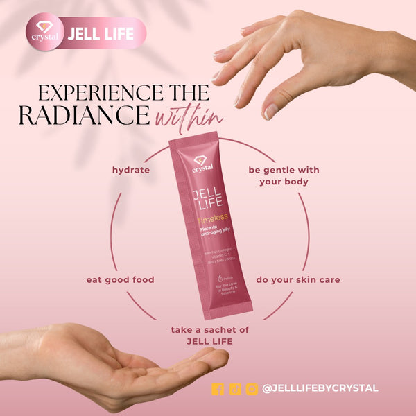 JELL LIFE BY CRYSTAL/TIMELESS PLACENTA ANTI-AGING JELLY - The Beauty Cart