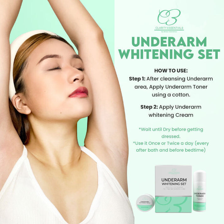 Clarity Essentials Underarm Whitening Set – The Beauty Cart