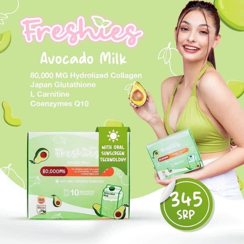 Freshies Avocado Milk Collagen Drink - The Beauty Cart